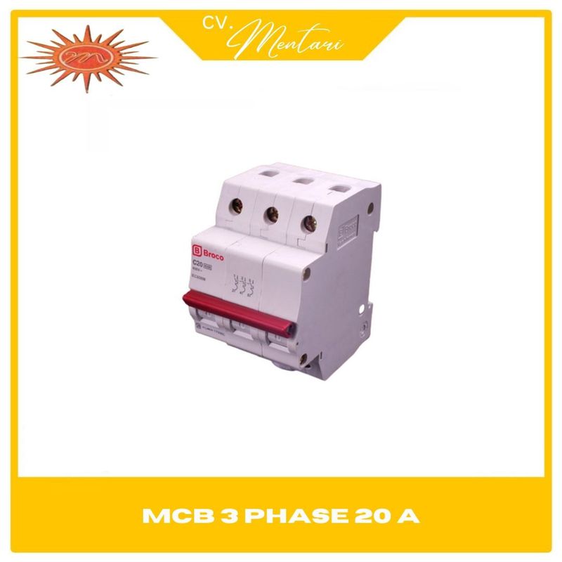 MCB 3 PHASE 20 A