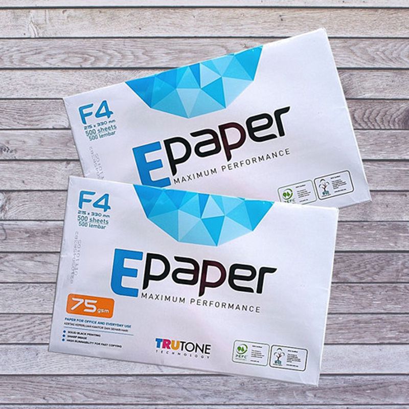 KERTAS E-PAPER F4 75GRAM / RIM