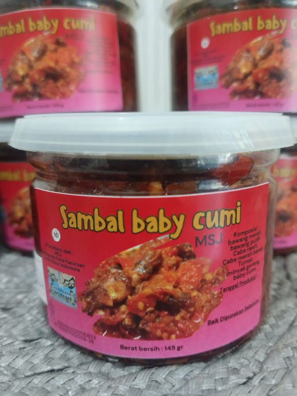 sambal baby cumi MSJ