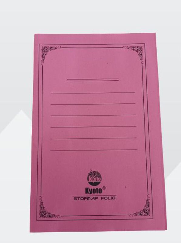 Map Kertas Polos / Stop Map Kertas Polos F4 Folio Kyoto - Kuning