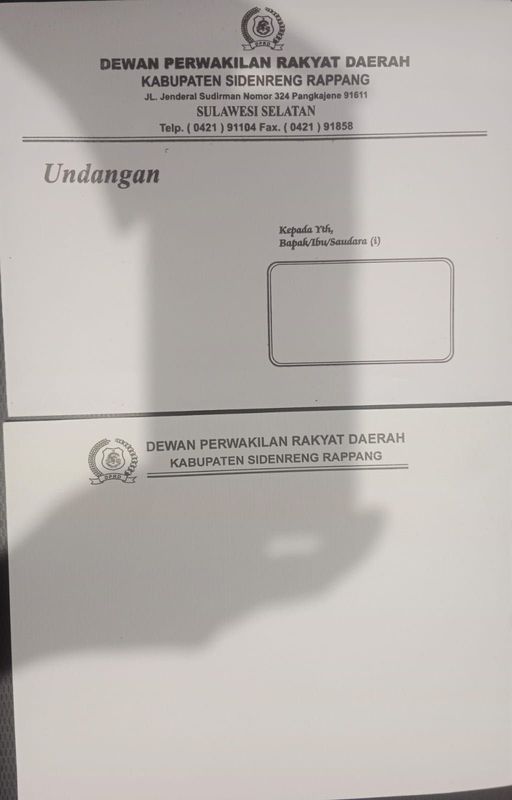 UNDANGAN + ISI (PUTIH 21X17)
