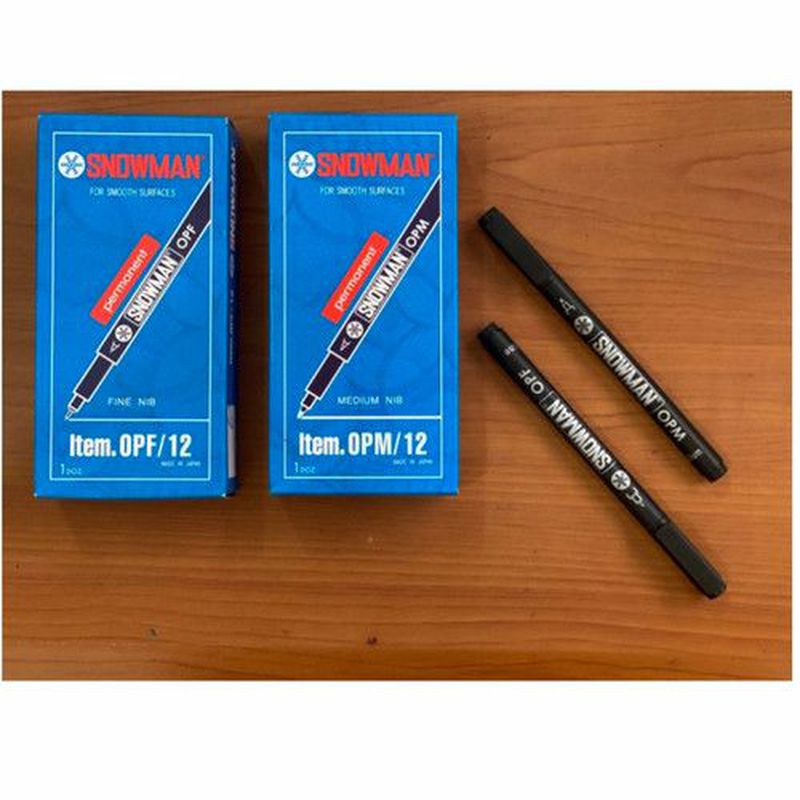 Spidol Snowman OPF