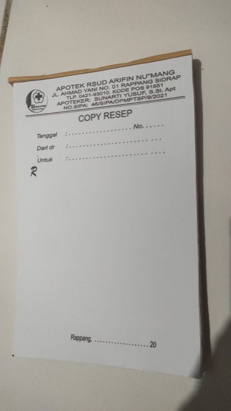 CPR / COPY RESEP