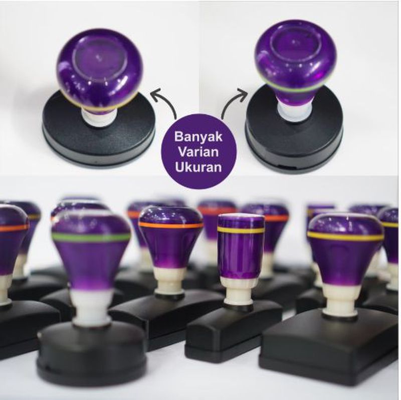 Cetak Stempel Flash| Stample Flash 1 Warna - Satu Warna, BESAR