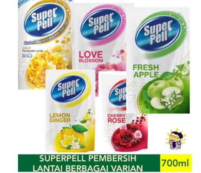 Pembersih lantai 800 ml superpel