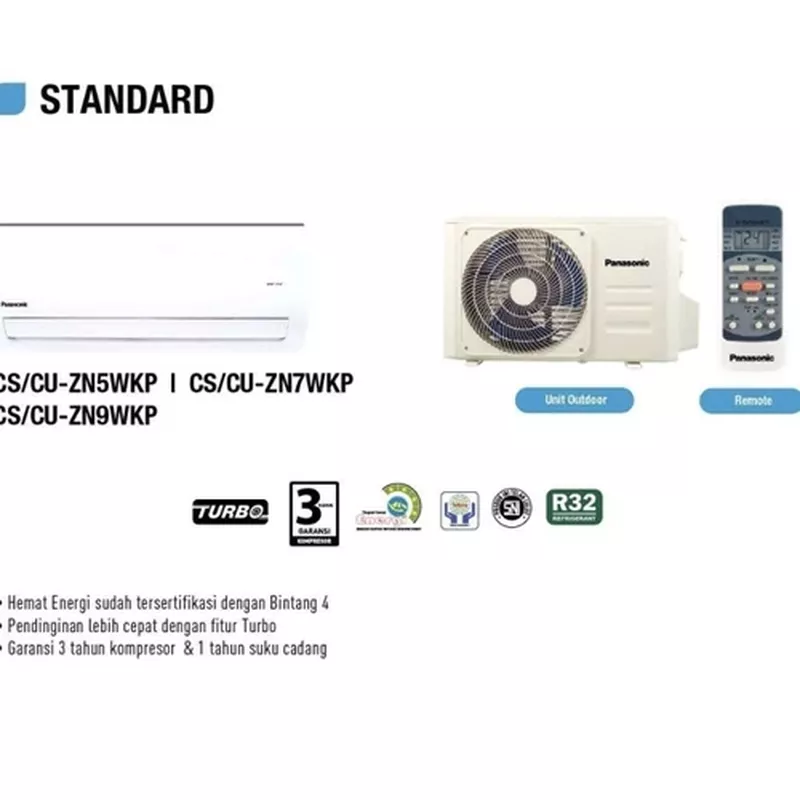 AC Split 1 PK Panasonic CS-ZN9YKP