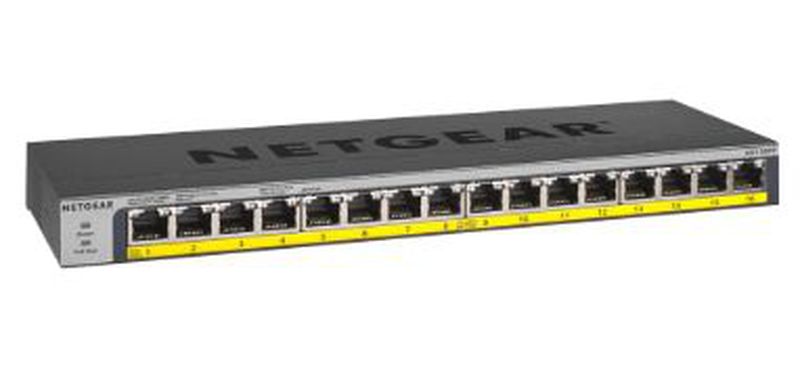 Netgear GS116PP 16 Port Gigabit PoE+ Unmanaged Switch GS 116PP