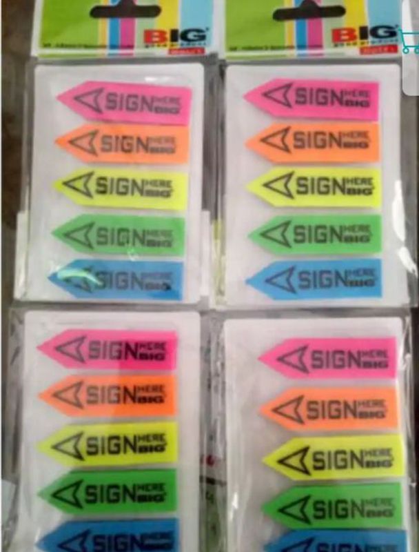 SIGN HERE PENANDA KERTAS