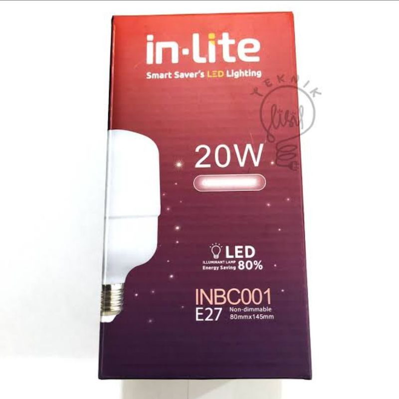 lampu listrik inlite 20W