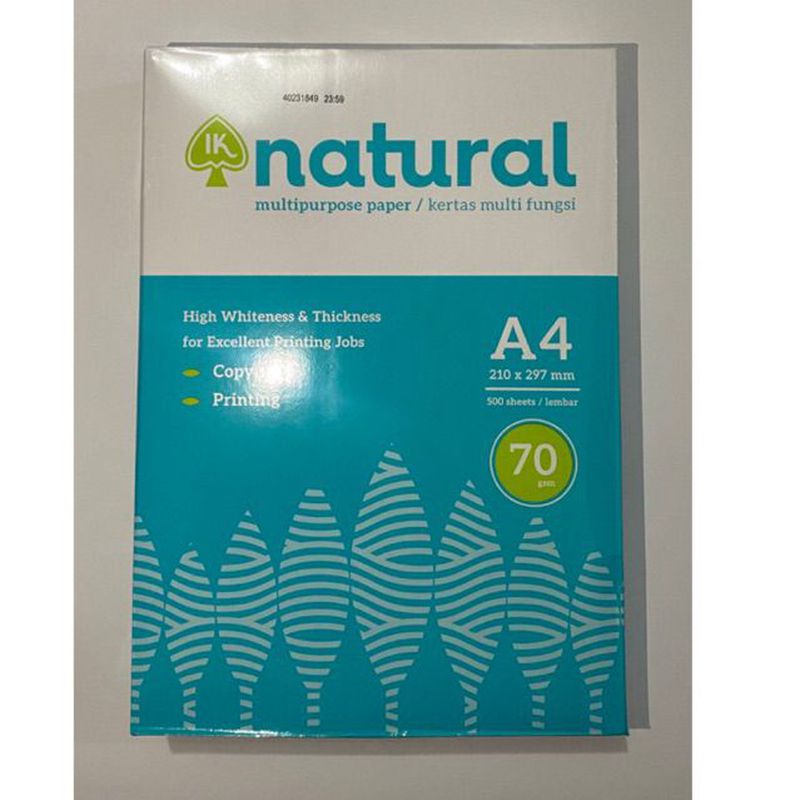 KERTAS NATURAL A4