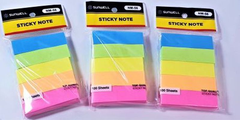 STICKY NOTES A10402 5 WARNA