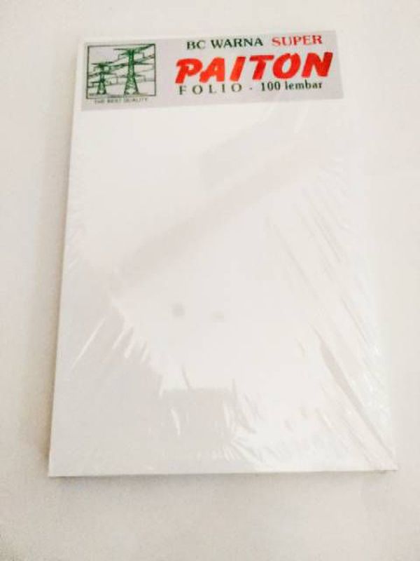 Kertas Cover / Sampul Putih