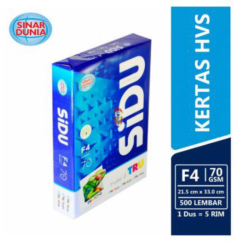 KERTAS HVS 70 GSM FOLIO*