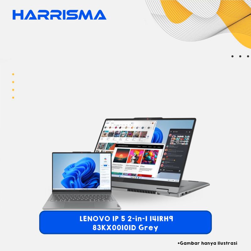 Lenovo IP5 2-in-1141RH9 83KX0010ID Grey