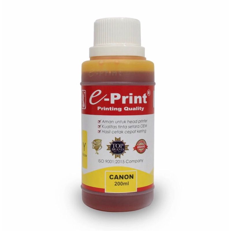 TINTA BOTOL CANON 200 ML KUNING