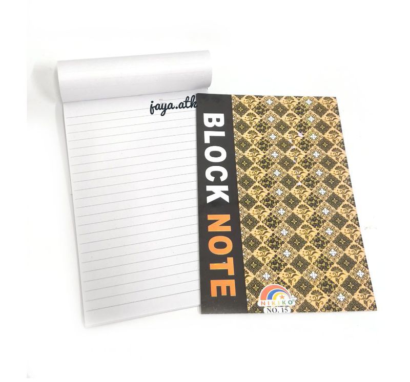 Buku Blok Note
