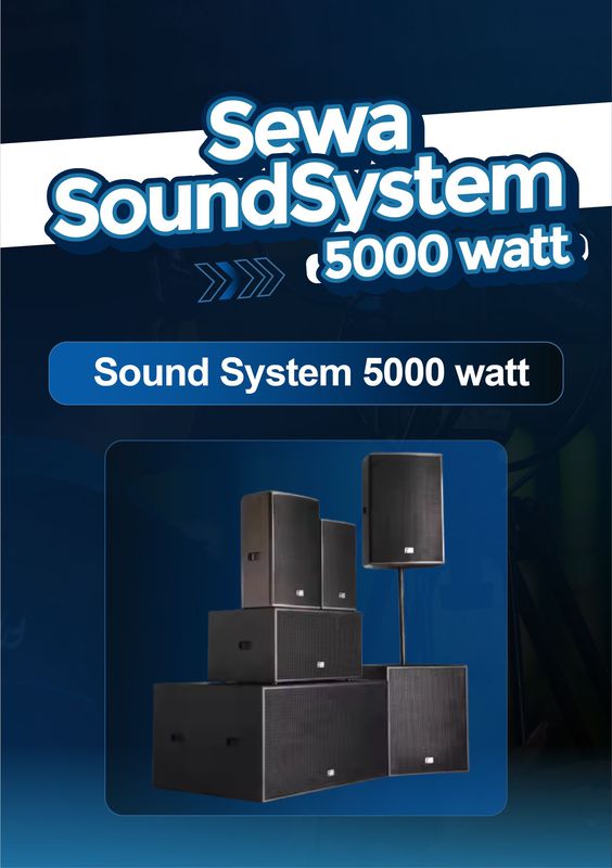 Sewa Sound System 5000 watt