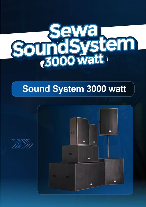 Sewa Sound System 3000 watt