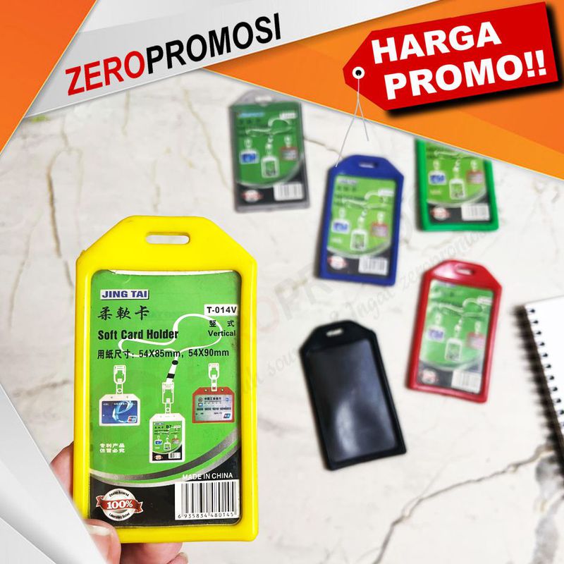 Tempat Frame Id Card Karet 1 Casing Kartu Nama