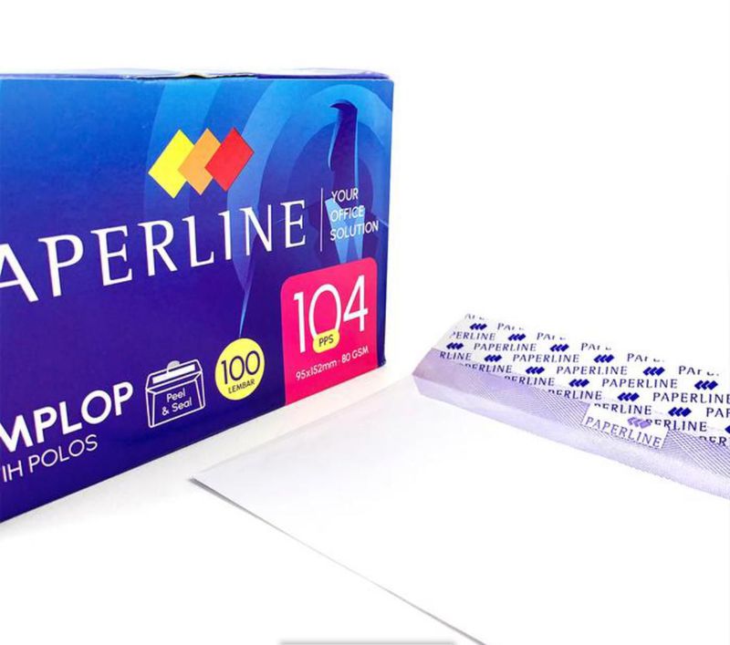 Amplop Putih Paperline 104 PPS Uk. 95 x 152 mm - EV-104-PPS