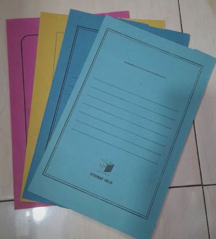 Map Kertas Folio