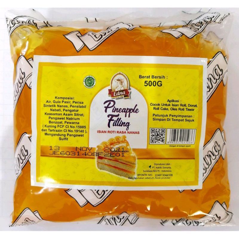 Selai Edna Rasa Fineapple, 500 gr