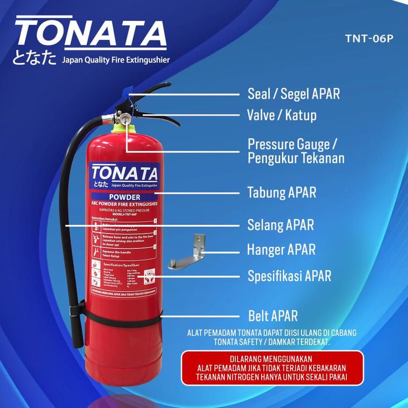 APAR 6KG Bubuk ABC Powder TONATA