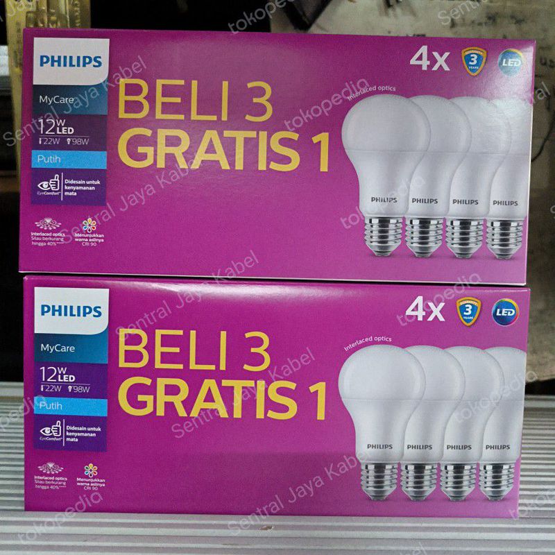 PHILIPS LAMPU LED 12W