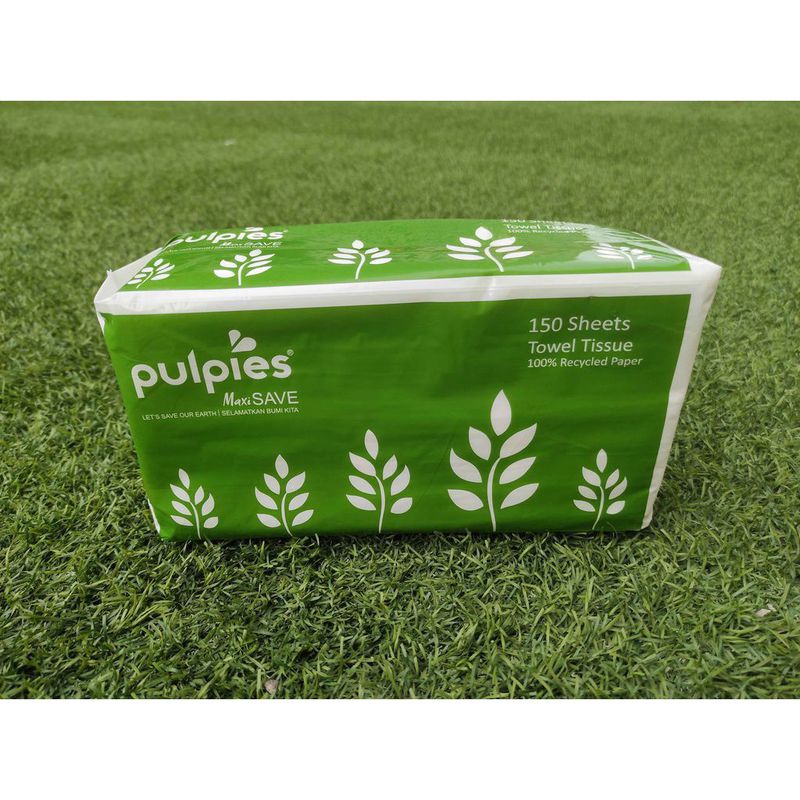 Tissue Towel Pulpies 150 Sheet