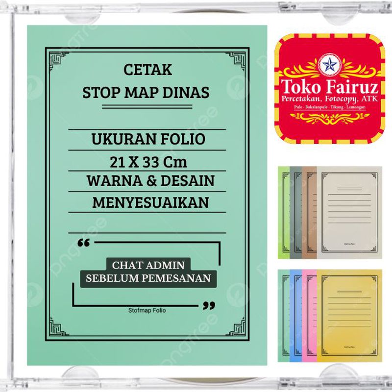 Stopmap Dinas (custom) - Putih