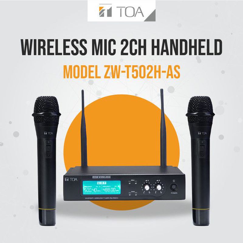 TOA Mic Wireless TOA ZW-T502H