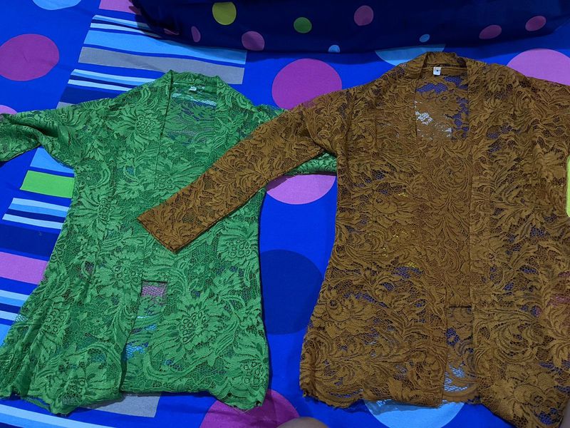 Kostum Kebaya Jawa - XL - Maroon