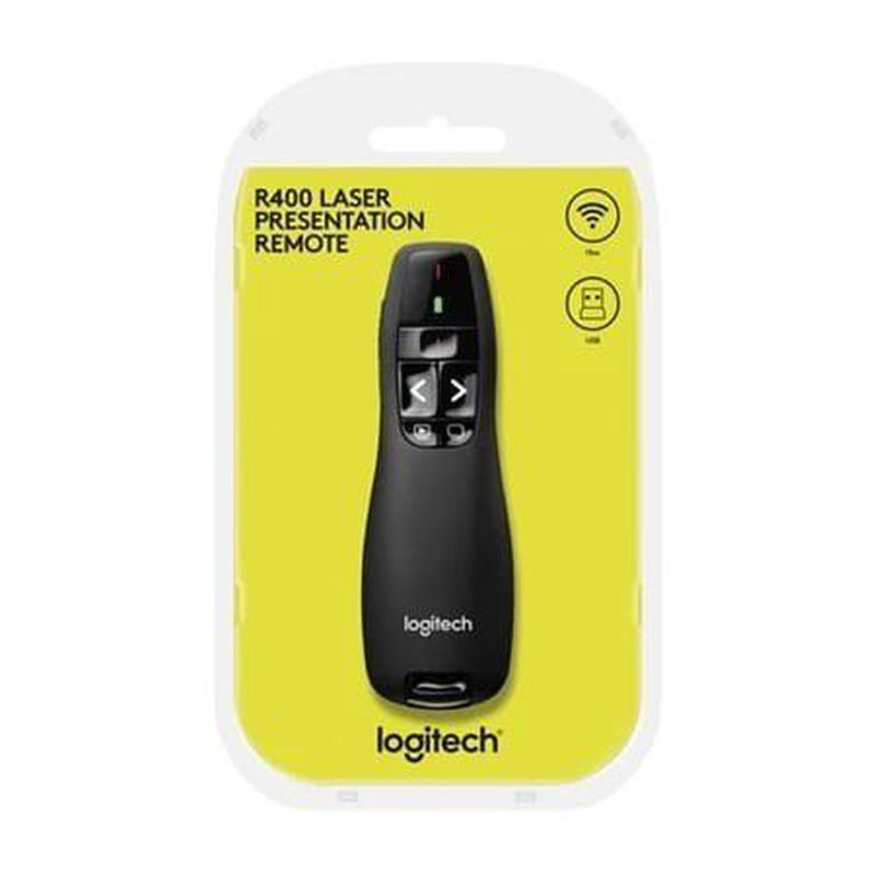 Logitech Laser Pointer Presenter Wireless R400