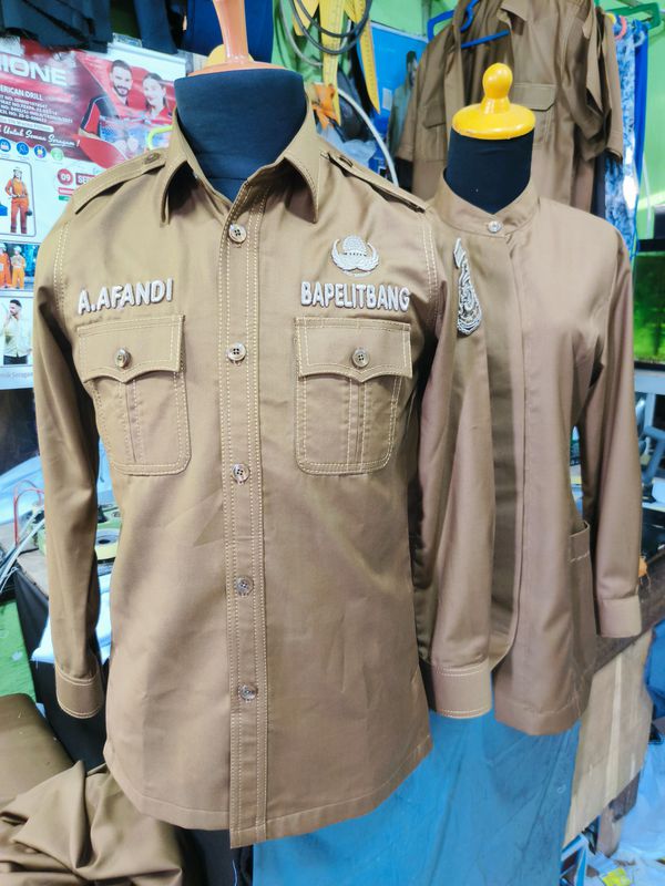 pakaian dinas harian(baju waskat)