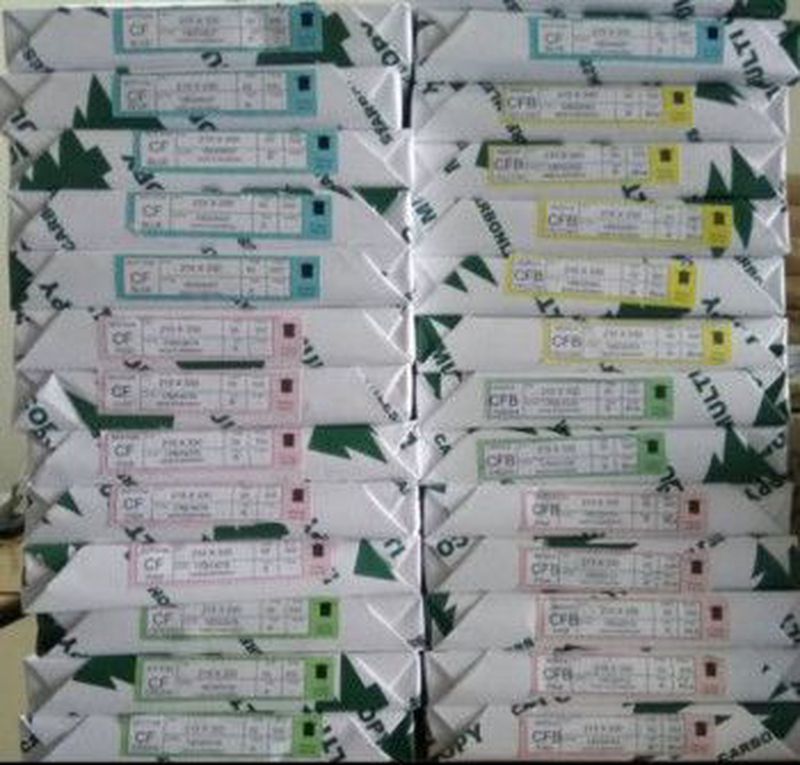 Kertas NCR 5R Ukuran Folio Isi : 200 Lembar