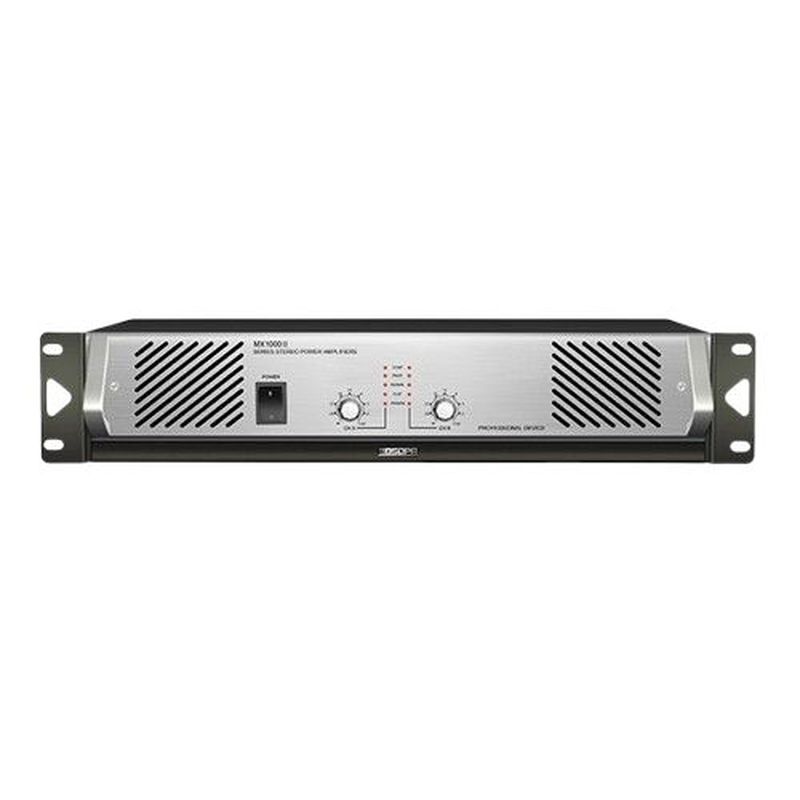 Professional stereo amplifier