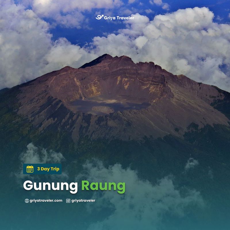 Summit Gunung Raung 2 Hari - 5-7 Pax