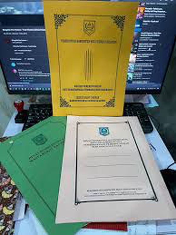 Cetak Map Kertas Folio