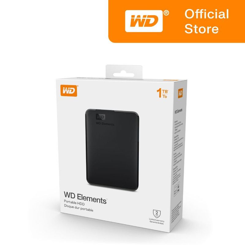 HDD Eksternal WD Elements 1TB 2.5 inch