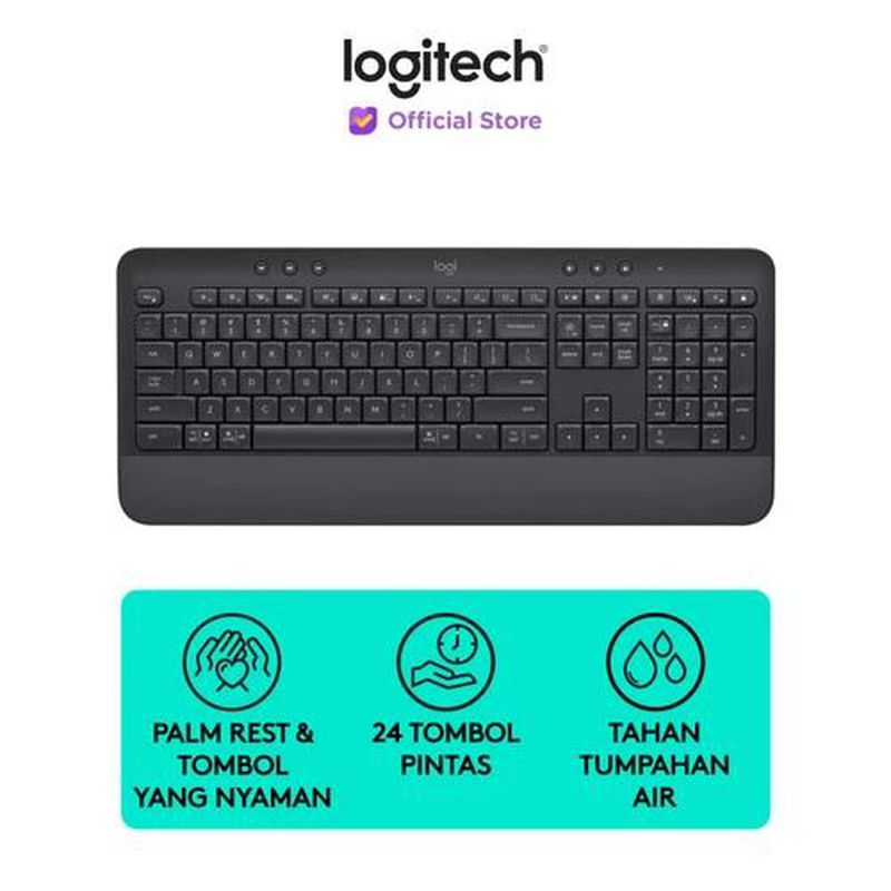 Keyboard Wireless Logitech Signature K650
