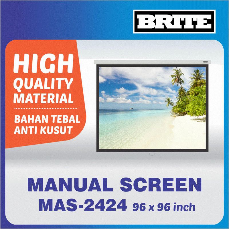Layar Projector 96" Brite MAS 2424