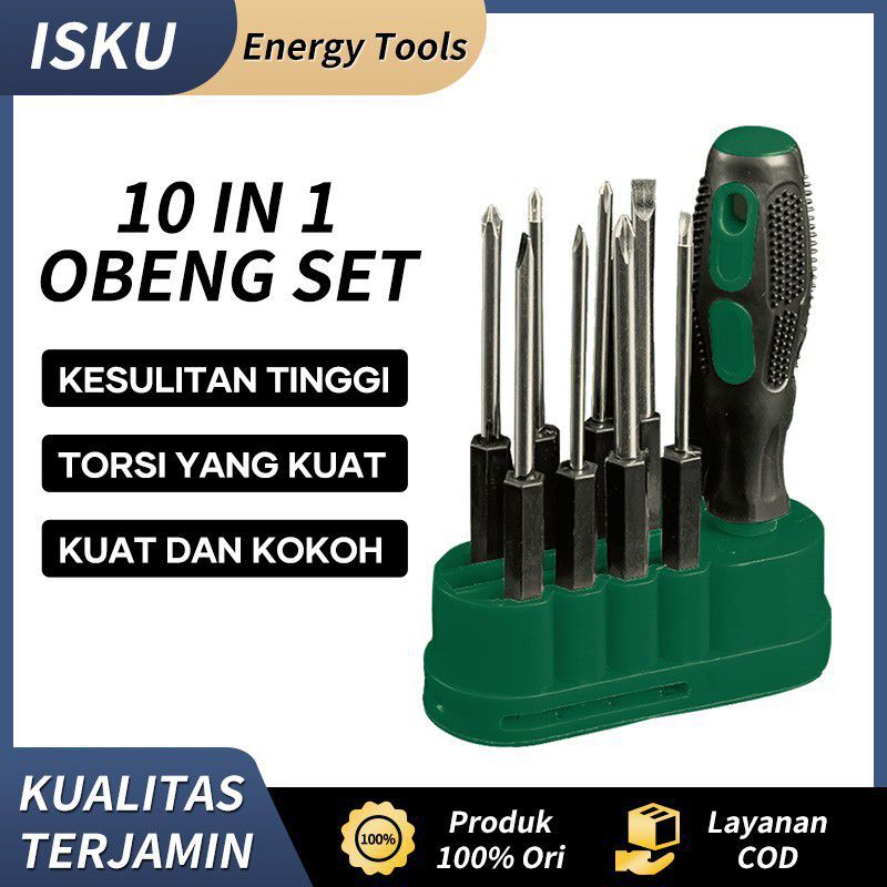 obeng kembang 10 in 1