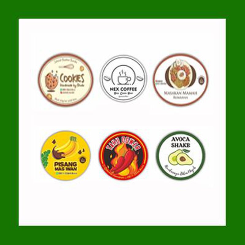 Cetak Stiker Label Barang