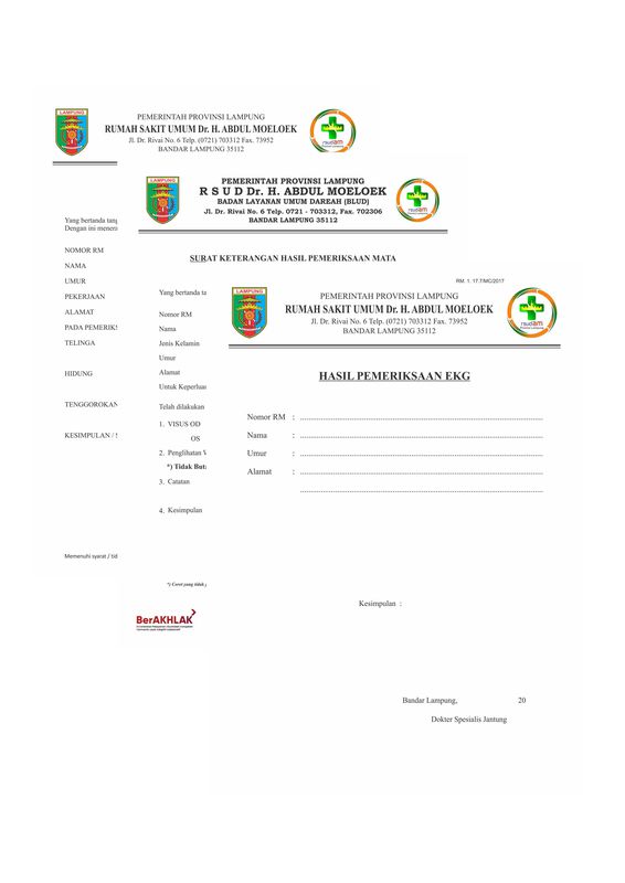 LEMBAR SURAT RUJUKAN