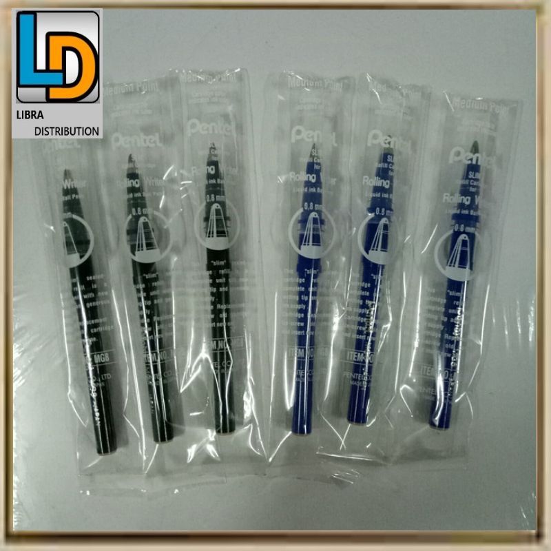 ISI PULPEN PENTEL (BIRU/HITAM)