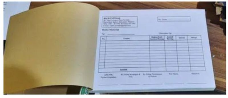 Form Order Material