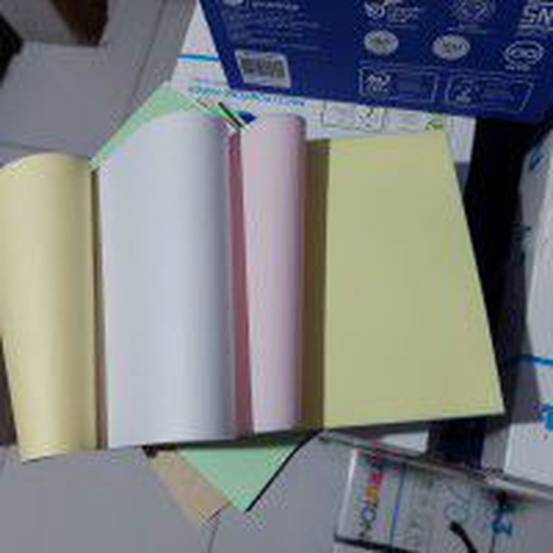 Kertas NCR 5 Ply 1/2 Folio Susunan