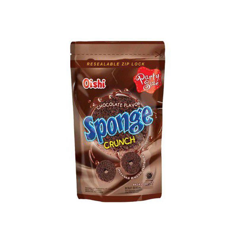 OISHI SPONGE CRUNCH COKELAT 100 GR