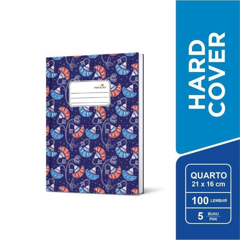Buku Tulis Qto Quarto Kuarto 100 lbr, 200 lbr - 100