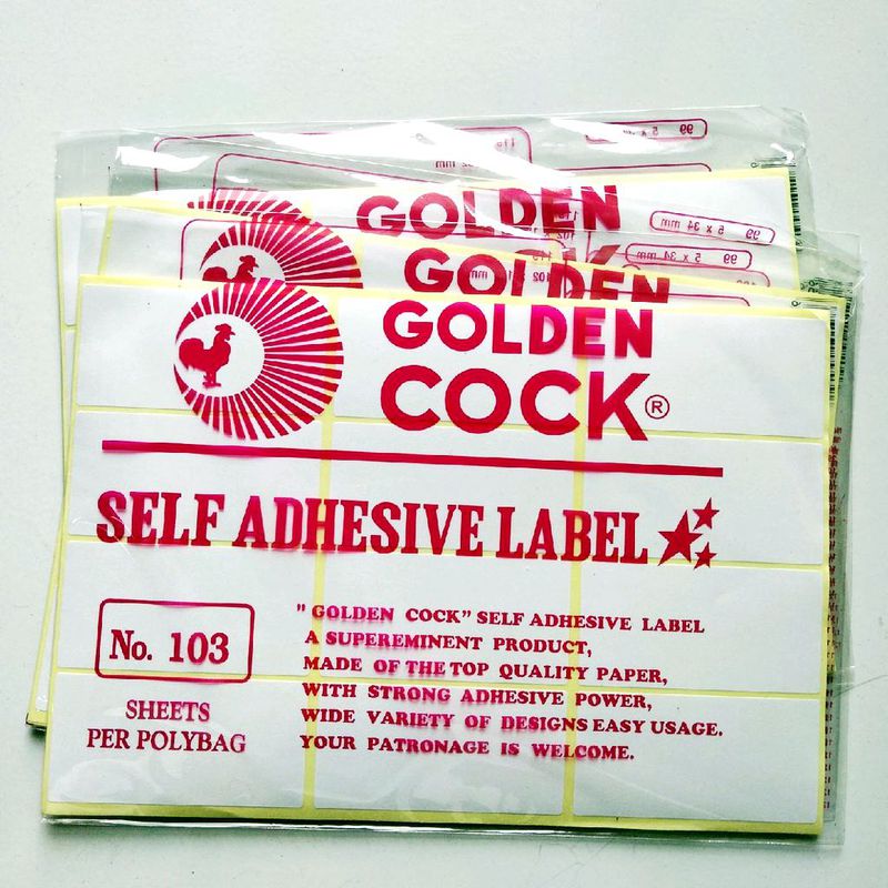 KERTAS LABEL 103